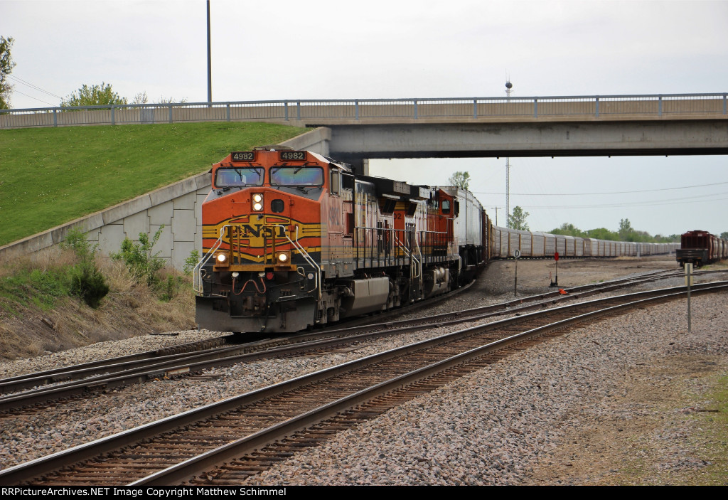 Vehicle Train East Bound
